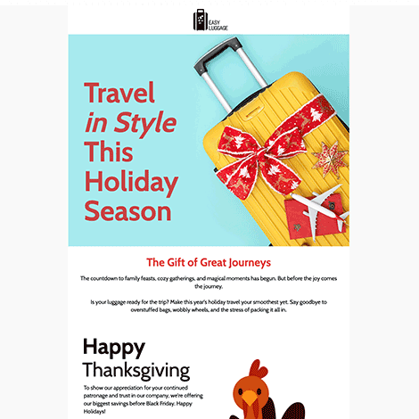 Simple Modern Thanksgiving Sale With Coupon