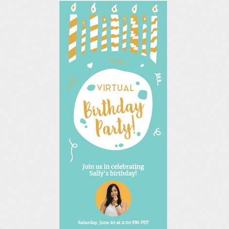 Birthday Gmail and Outlook Email Templates