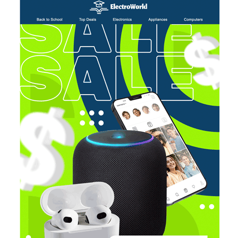 Back to School Electronics Sale