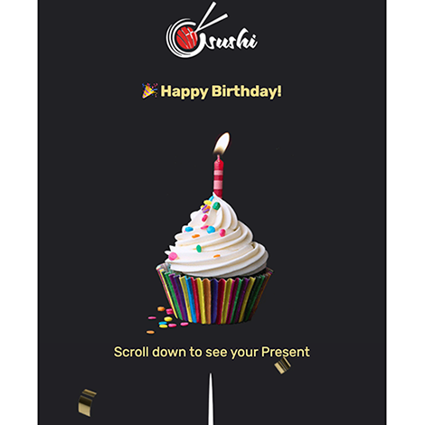 Birthday Gmail and Outlook Email Templates