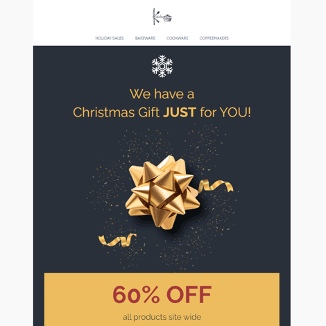 Christmas Gmail and Outlook Email Templates