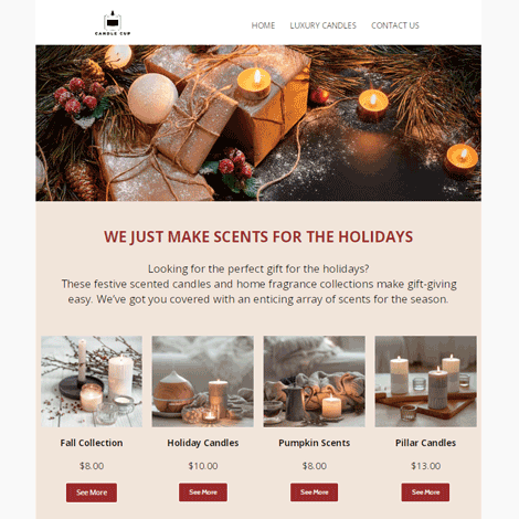 Christmas Gmail and Outlook Email Templates