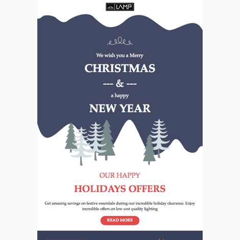 Christmas Gmail and Outlook Email Templates