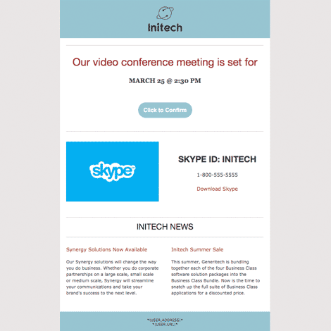 Reminders Gmail and Outlook Email Templates
