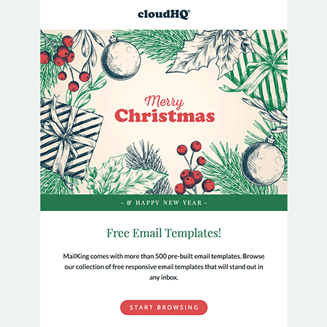 Free Christmas Card Email Templates