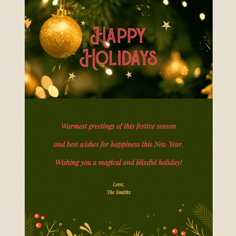 Christmas Gmail and Outlook Email Templates