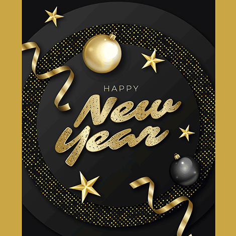 Happy New Year eCard 2